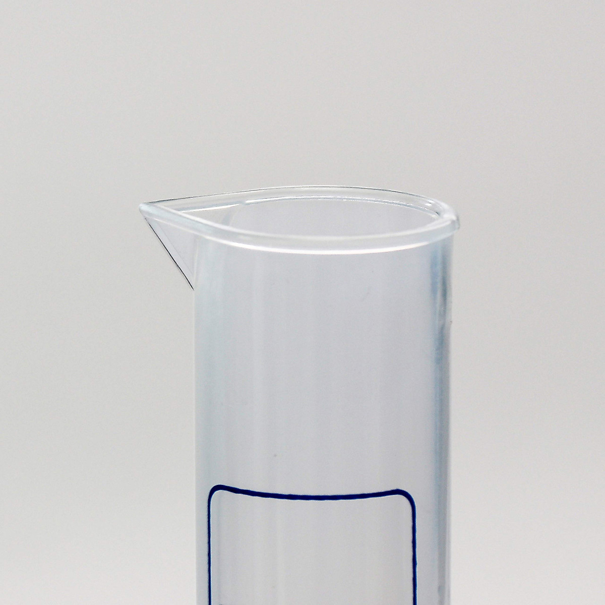 ULAB Scientific Plastic Measuring Cylinder Set, 3 Sizes 10ml 50ml 100ml, PP Material Hexagonal Base, Blue Printed Graduation, UMC1003