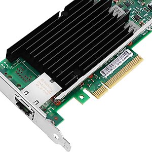 Vogzone 10Gb PCI-E NIC Network Card for Intel X540-T1,100MbE/1GbE/10GbE Copper Single RJ45 Port, with Intel X540 Chip,10GbE PCI Express 2.1 X8 Ethernet Adapter Support Windows/Linux/VMware
