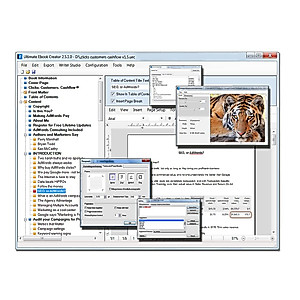 Ultimate eBook Creator - eBook Creation Software MOBI, EPUB, Word, PDF - format eBooks and print books for Amazon Kindle self publishing, iBookstore, Android Devices, Smart Phones, Tablets