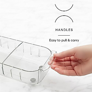 YouCopia RollOut Fridge Caddy, 4" Wide