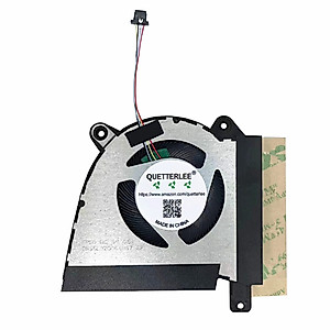 QUETTERLEE Replacement New Laptop CPU+GPU Cooling Fan for ASUS Rog Zephyrus G14 2022 GA402R GA402RJ GA402RK GA402RK-G14.R96800 Series DFS5L32G064867 FP50 DFS5L32G164867 FP3F DC5V 5A Fan