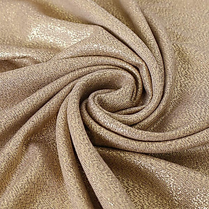 LMVERNA Women's Sparkling Glitter Pashmina Scarf Shimmer Reversible Shawls and Wraps Scarf for Women(Gold)