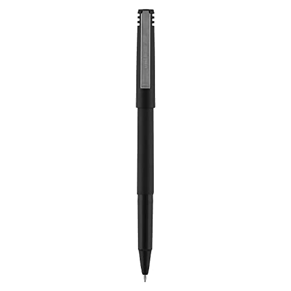 Uniball Rollerball Pen, 0.7 mm, Black: 12 Pens Total