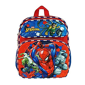 Ruz Marvel Spider-Man Medium 3-D EVA Molded 12 Inch Backpack