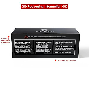 ATTCL Bike Sunglasses, Cycling Polarized Sunglasses for Women and Men, UV Protection Big Frame Red+zebra+black 550