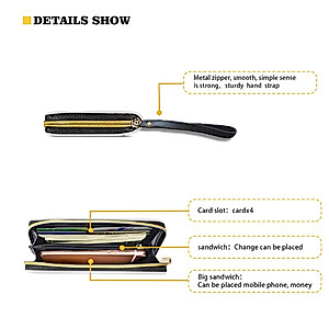 Wideasale Pink Camo Deer Hunting Wallets for Women American Flag Wristlet Leather Long Clutch Purse Zip Around Credit Card Phone Holder Organizer Coin Money Pouch