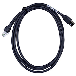 JacobsParts USB Cable 6 Feet for Symbol Barcode Scanner LS2208 LS2208AP LS4208 LS1203 LS4328 LS9208 CBA-U01-S07ZAR