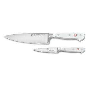 Wüsthof Classic White 2-Piece Prep Set