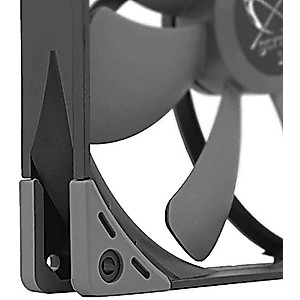 Scythe Kaze Flex 140mm Fan, PWM 300-1800RPM, Quiet Case/Radiator Fan, Single Pack