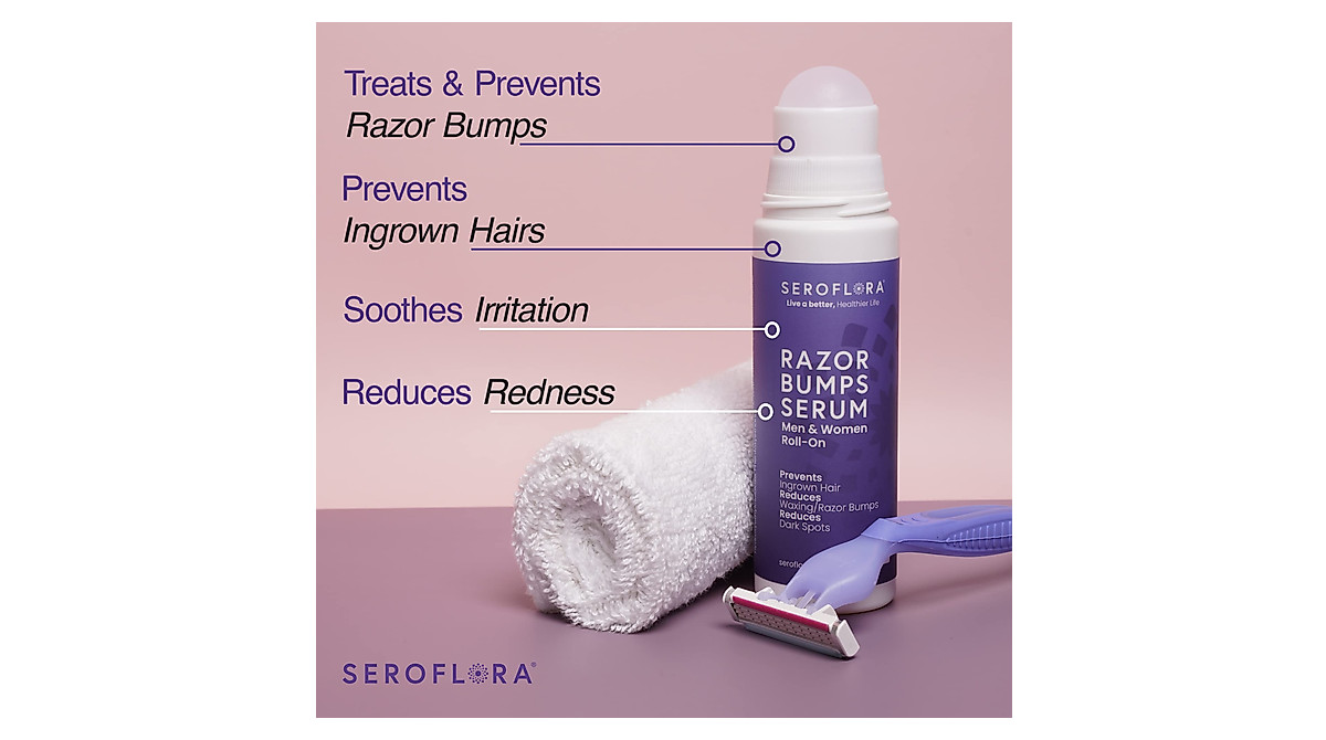 Seroflora Razor Bumps Serum for Smooth Skin Relief