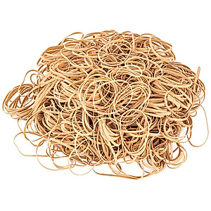 BILINNY Rubber Bands Size 33 - 5 lb. Bulk Pack Made in USA - Tan Color - 3.5 X 1/8 inches RubberBands