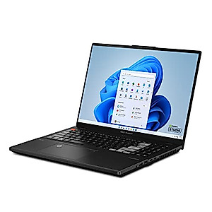 ASUS Vivobook Pro 16X OLED Laptop, 16” 16:10 OLED Display, Intel Core i9-13980HX CPU, NVIDIA® GeForce® RTX™ 4070 GPU, 16GB RAM, 1TB SSD, Windows 11 Home, 0°Black, K6604JI-ES96