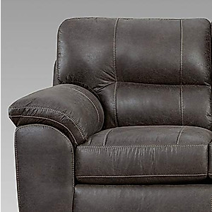 Roundhill Furniture Tirana Sectional, Sequoia Ash