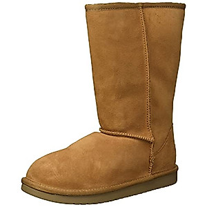 Koolaburra by UGG Girl's K KOOLA TALL Boot, chestnut, 02 Medium US Big Kid