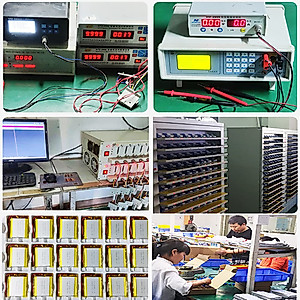 Octelect 2PCS lipo Battery Polymer Lithium Battery 472540 3.7V 500mAh Lithium Battery for Smart Digital Products