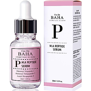 Peptide Complex Facial Serum with Matrixyl 3000 & Argireline for Face/Neck - Deep Wrinkles, Heals and Repairs Skin for Face, 1 Fl Oz (30ml)