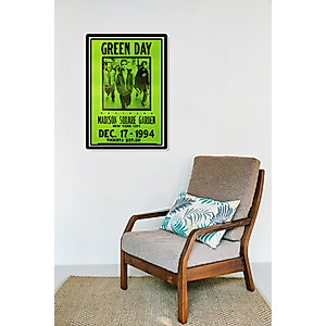 Green Day Concert Poster, NYC, Madison Square Garden, New York City, Green Day - Art Print