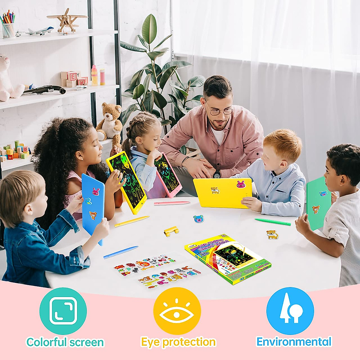 ZMLM Toys for 3-12 Years Old Kids - 10 Inch LCD Writing Tablet Coloring Screen Drawing Board Digital Educational Pad Art Craft for Boy Girl Toddler Teen School Activity Christmas Game Gift