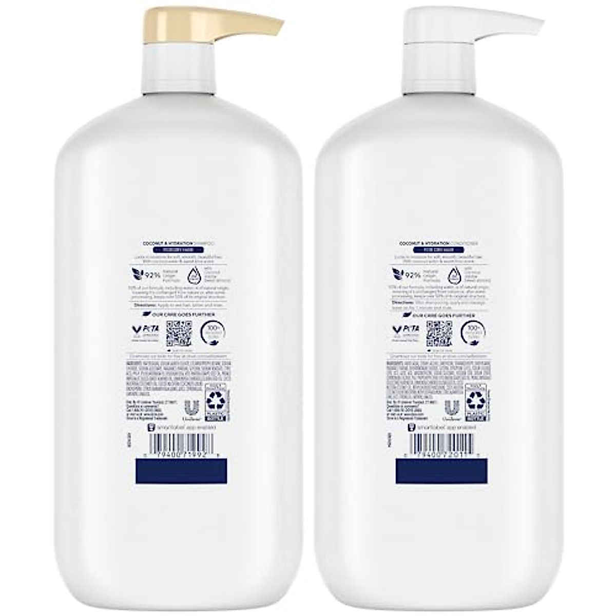 Dove Shampoo and Conditioner Set - Nourishing Secrets Coconut Shampoo and Conditioner, Hydrating Shampoo for Dry Hair, Frizz Control, 31 Oz (2 Piece Set)