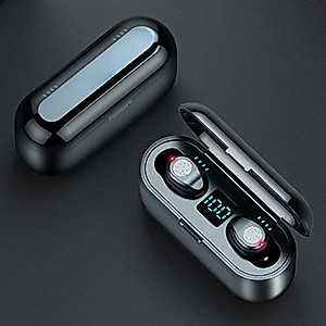 OwensAssetFund Gifts F9 TWS Bluetooth 5.1 Sport Wireless Earbuds with Battery Charging Case