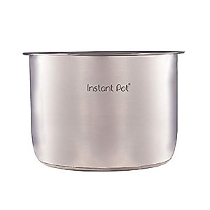 Instant Pot Stainless Steel Inner Cooking Pot 8-Qt, Polished Surface, Rice Cooker, Stainless Steel Cooking Pot