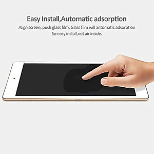 [BISEN] Fit for iPad 10.2 (7th Gen, 2019) Privacy Screen Protector Tempered Glass, Anti-Spy Screen, Anti-Scratch, Anti-Shock, Bubble Free, Lifetime Protection & Replacement
