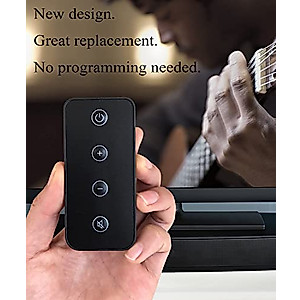 Replacement Remote Control for Bose Cinemate Series II IIGS 1SR 10 15; Bose Solo 5 10 15 Soundbar Speaker Cinemate GS II