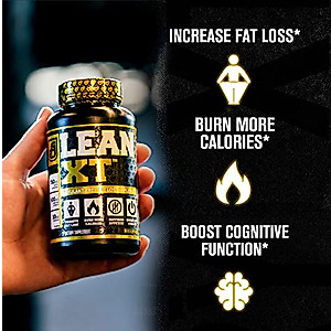Burn-XT Thermogenic Fat Burner, Lean PM Nighttime Fat Burner & Sleep Aid, Lean-XT Caffeine Free Fat Burner