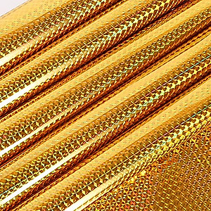 HRX Package Gold Foil Gift Bags with Ribbon Ties, 30pcs Gift Wrapping Sacks Pouches Christmas Mylar Goody Bags for Xmas Presents Party Favor