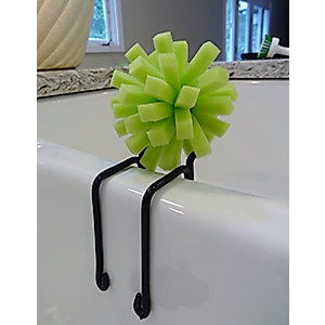 TidySink Dish Wand Holder Adjustable Kitchen Dishwand Sink Caddy (Black or Grey)