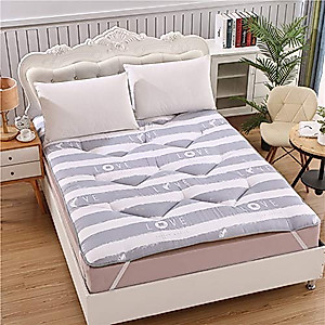 Soft Comfortable Tatami Mattress,Traditional Japanese Futon Mattresses,Double Single Mattress Pad Student Dormitory A Twin:35x79inch