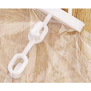 ZUKUN Hanging Vacuum Space Saver Bags for Clothes 4 Pack (2 Pack 43.3''x26.4'' and 2 Pack 35.4x26.4'', Vacuum Seal Storage Bag Clothing Bags for Suits, Closet Organizer and Storage