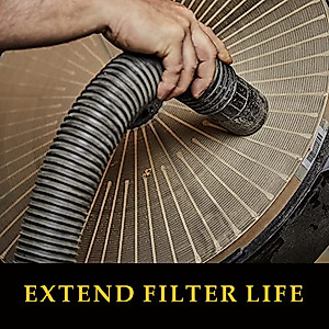 Powermatic PM1250 Electrostatic Air Filtration System, 0.1 Micron Filter, 754 CFM, 1Ph 120V (1791331), Yellow