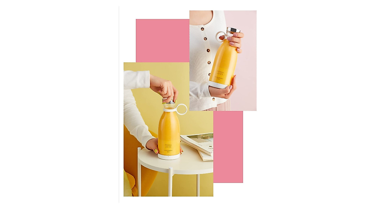 Freshjuice Mini Blender: Portable & Fast Smoothies