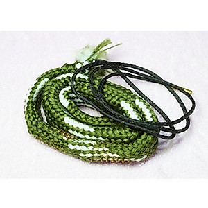 Aimee_JL New Bore Cleaner 20 GA Gauge Gun Barrel Cleaning Rope Rifle/Pistol/Shotgun Brass Brush Cleaning Cord