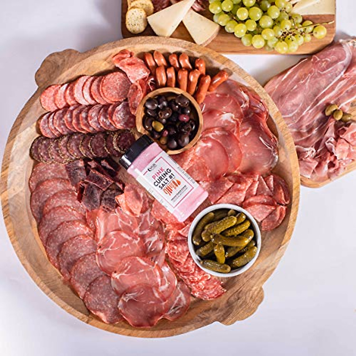 Curing Salt No.1. Quick Cure Premium Prague Powder XL 1.5 Pound Bottle by SPQR Seasonings