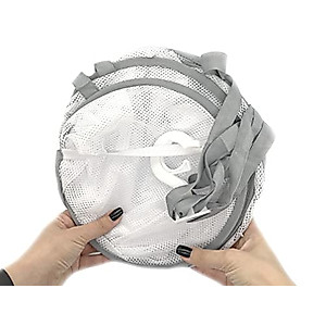 2-Tier Sweater Drying Rack Mesh Foldable Hanging Dryer Laundry Mesh Drying Rack, Foldable Clothing Dryer Racks Collapsible (2 Tier)