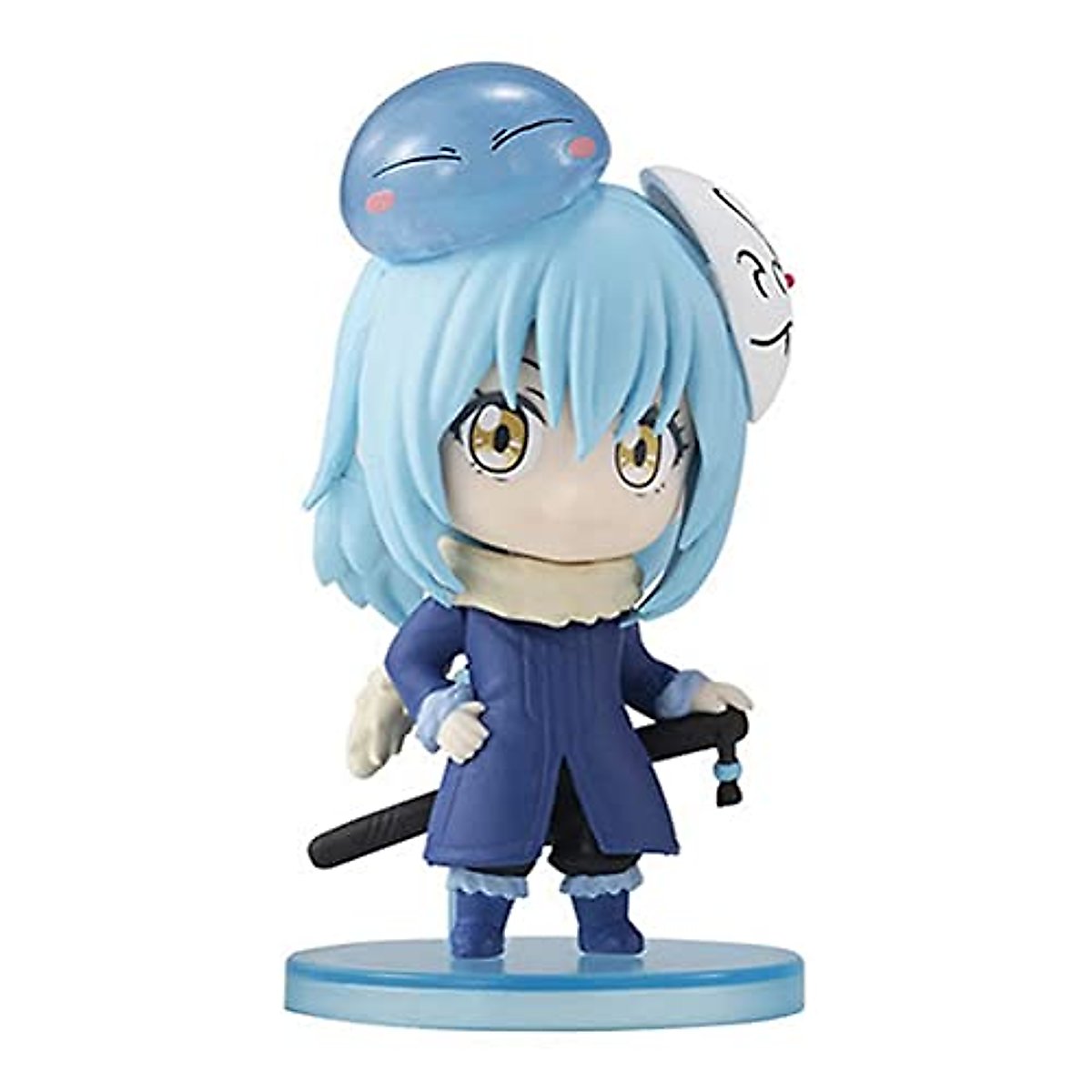 FHKSL 3pcs That Time I Got Reincarnated As A Slime Rimuru Tempest Milim·Nava Shizue Izawa Action Figures Q Version Clay Figure Box Doll Multiple Colors (Rimuru Tempest)