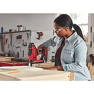 CRAFTSMAN V20 Narrow Crown Stapler, Cordless, 18 Gauge, Tool Only (CMCN618NB)