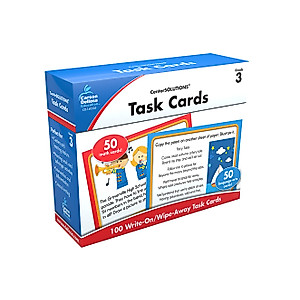 Carson-Dellosa Task Cards Learning Cards Grade 3