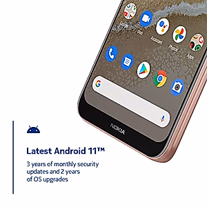 Nokia G50 5G | Android 11 | Unlocked Smartphone | US Version | 4/128GB | 6.82-Inch Screen | 48MP Triple Camera | Sand