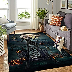 oHome Design The Nightmare Before Christmas Jack Skellington Area Rug (Large)