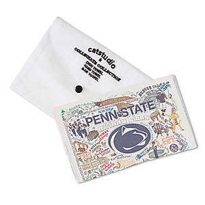 Catstudio Dish Towel, Penn State University Nittany Lions Hand Towel - Collegiate Kitchen and Tea Towel for Penn State Fans - Perfect Graduation Gift, Gift for Students, Parents and Alums