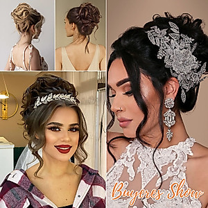 YOGFIT Messy Bun Hair Piece Thick Volume Tousled Updo Hair Bun Extensions Curly Wavy Synthetic Ponytail Hairpieces Hair Scrunchies for Women Girls (Beach Blonde)