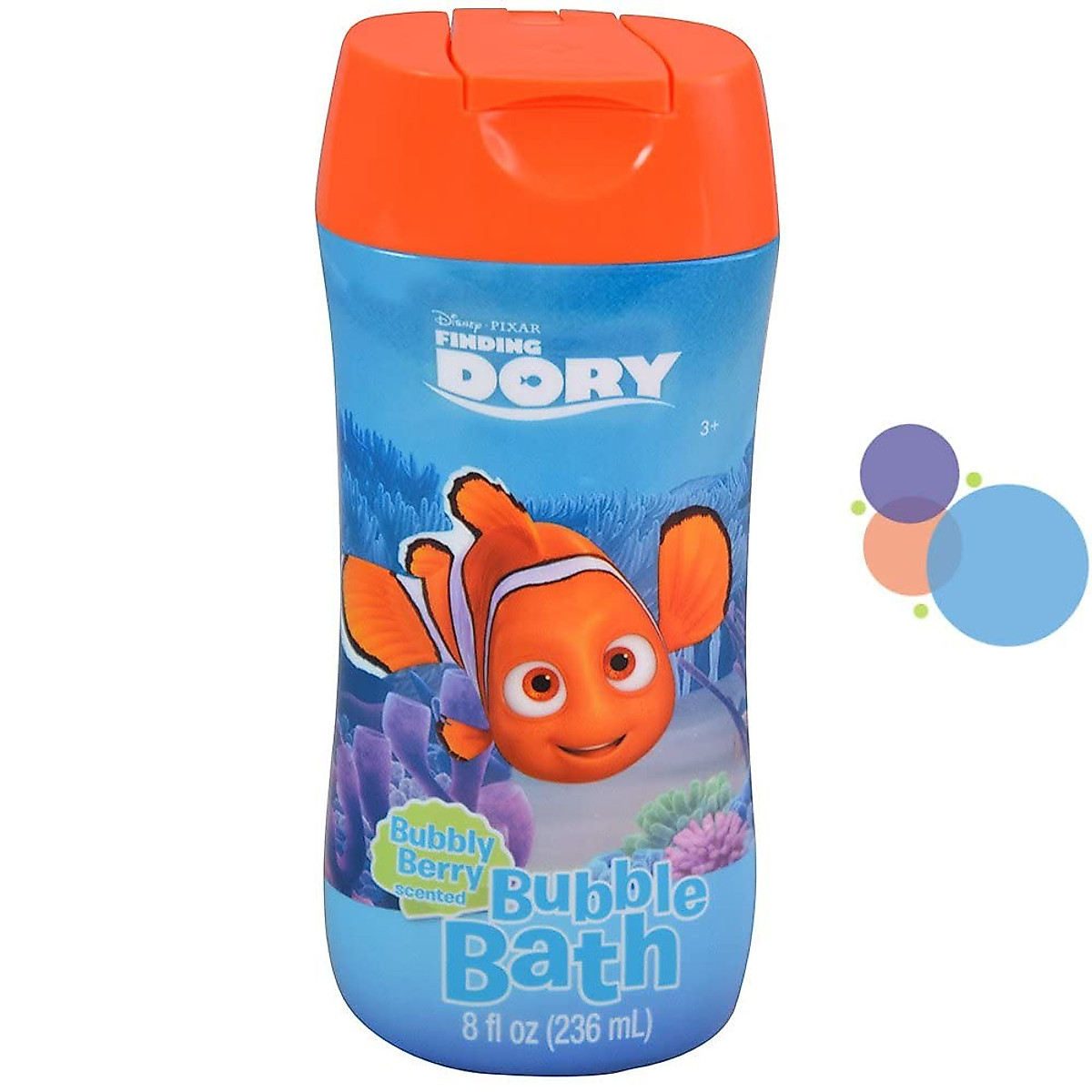 UPD Disney Pixar Finding Dory Bubble Berry Scent Bubble Bath 8oz, multi-color (CDY10013999)