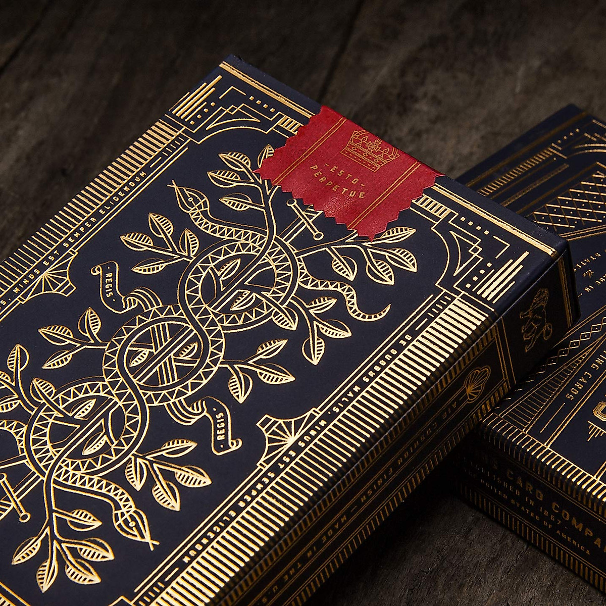 Monarch Playing Cards by theory11 , Blue, 3.5 x 2.5-Inch