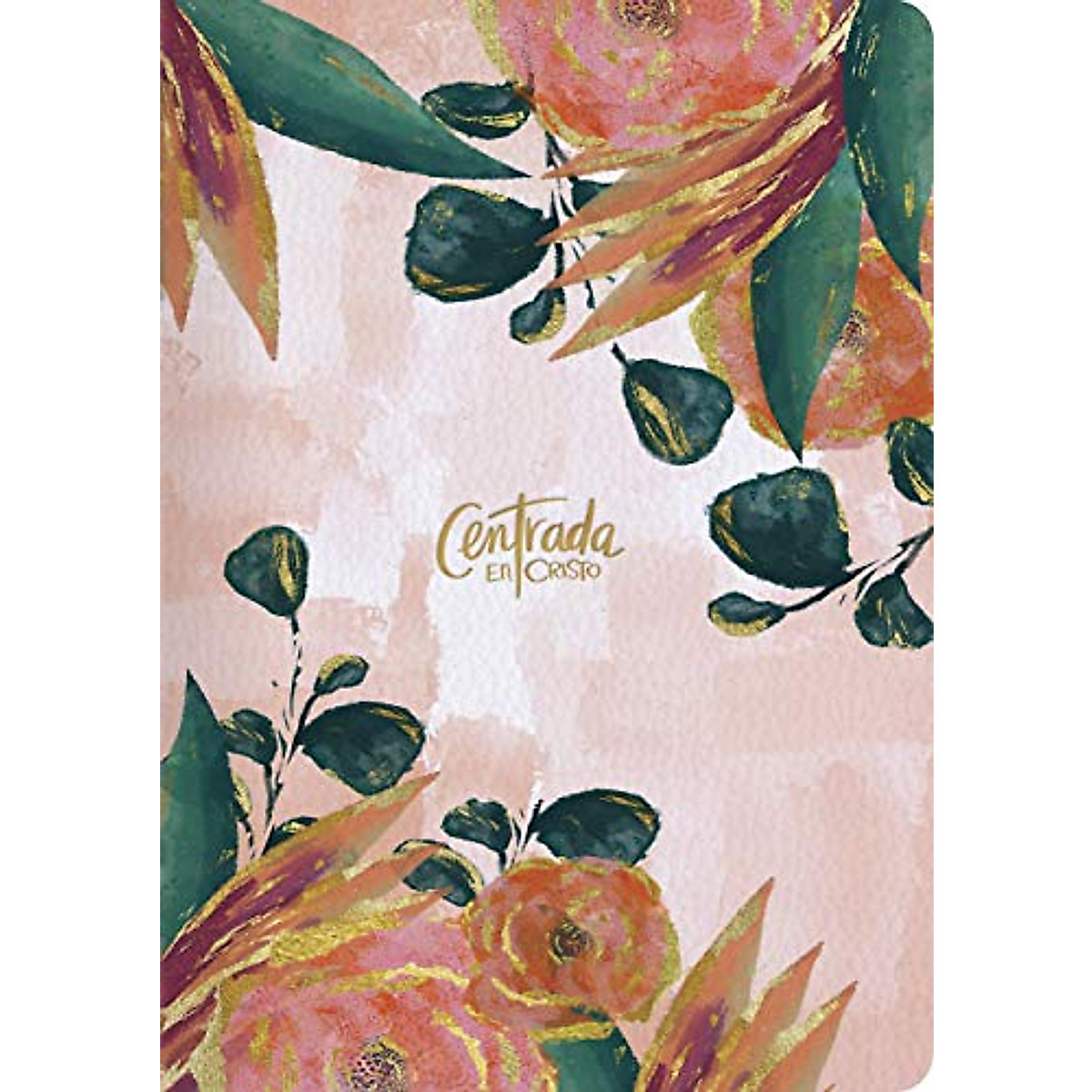 Biblia Reina Valera 1960 Devocional Centrada en Cristo floral, símil piel | RVR1960 Centered in Christ Devotional Bible Floral, LeatherTouch (Spanish Edition)