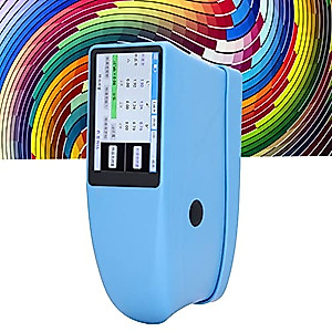 Color Difference Tester, 3.5in Touch Screen Rechargeable Battery ABS Digital Precise Colorimeter Portable for Automotive Paint