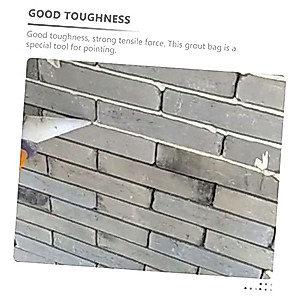 LIGHTAOTAO 100pcs Pointing Bag Grout Bag Grout Sealer Grout Tools for Tile Tip Cement Sealer Bag Grouting Bag Mortar Bag Plastic sealable Bags Tile Tools ldpe Piping White Masonry grouter