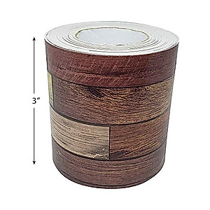 Teacher Created Resources Reclaimed Wood Straight Rolled Border Trim - 50ft - Decorate Bulletin Boards, Walls, Desks, Windows, Doors, Lockers, Schools, Classrooms, Homeschool & Offices